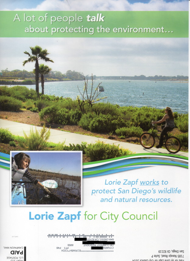Lori Zapf – Environmentalist – Political Propaganda
