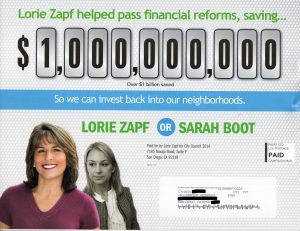 Lori Zapf – Financial Reforms – Political Propaganda