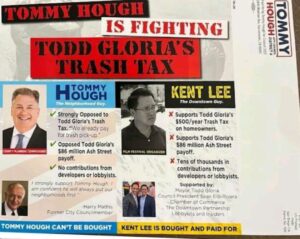 Hough Against Lee – Political Propaganda